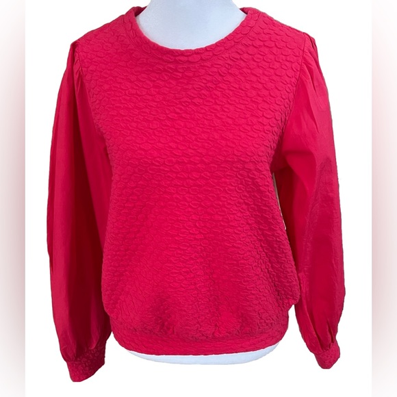 Anthropologie Porridge | Tops | Anthropologie Porridge Fuchsia Pink ...